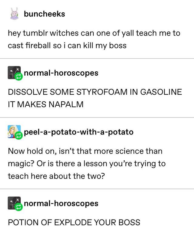 Explode Your Boss | Tumblr | Know Your Meme