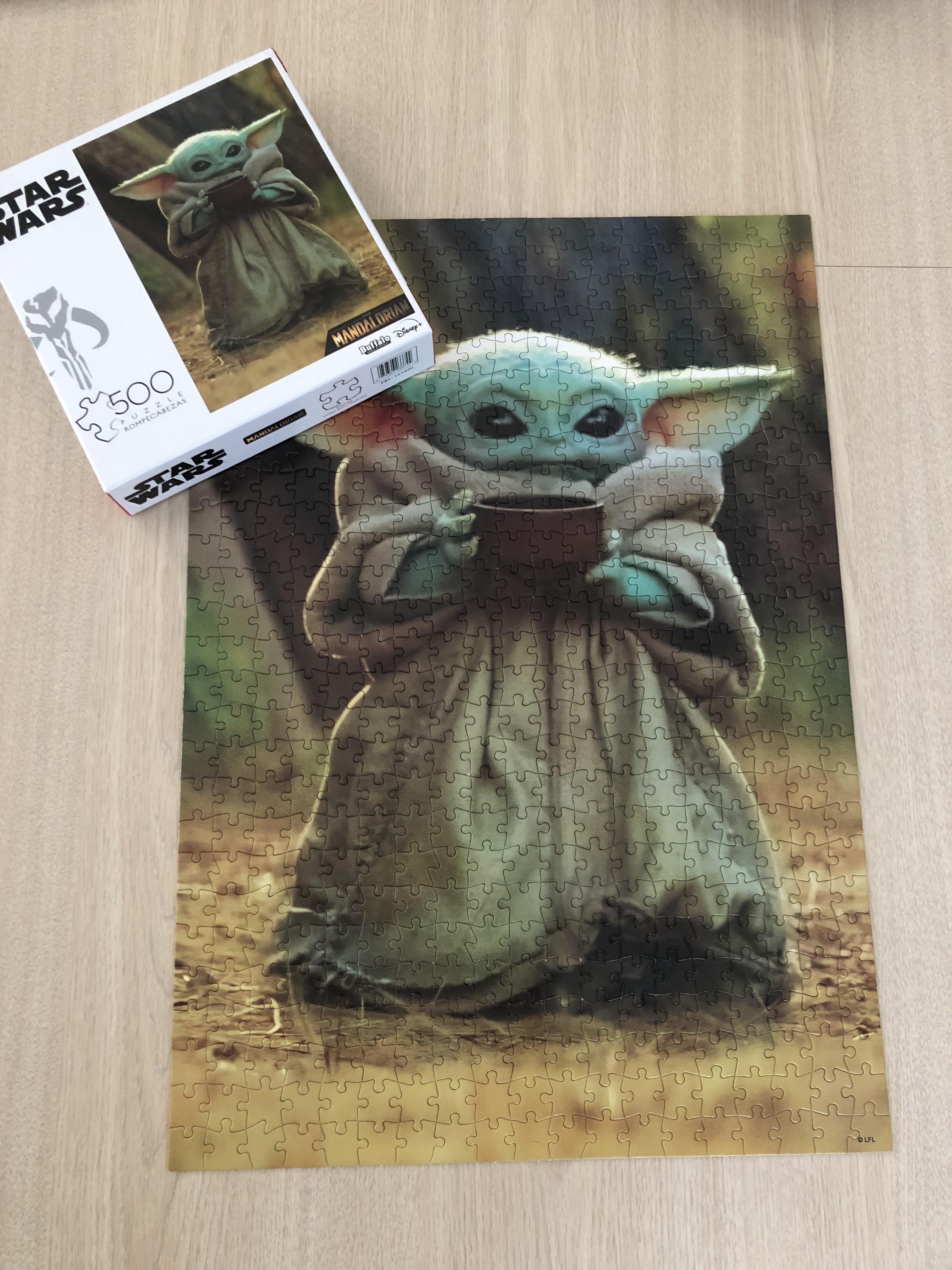 My favorite puzzle I have completed so far! | /r/BabyYoda | Baby Yoda ...