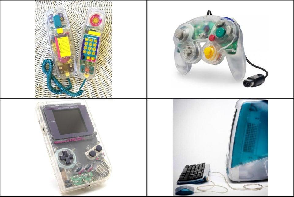 Clear Plastic Electronics | 90s Nostalgia | Know Your Meme