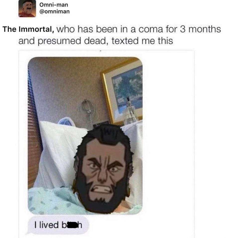 The Immortal | Invincible | Know Your Meme