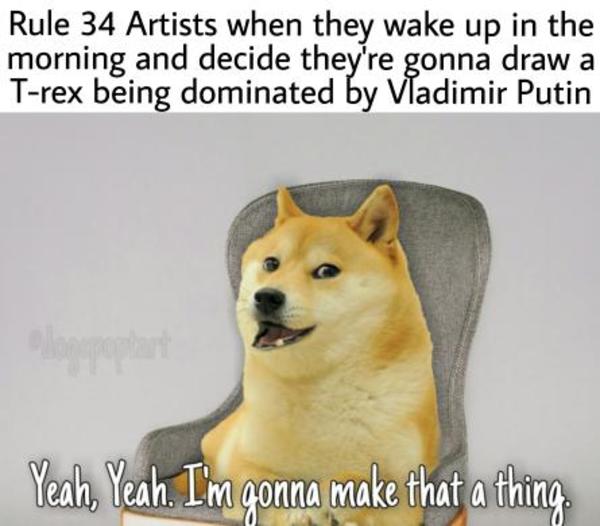 I wonder if people actually do wake up and say "yea, I'm gonna draw ...