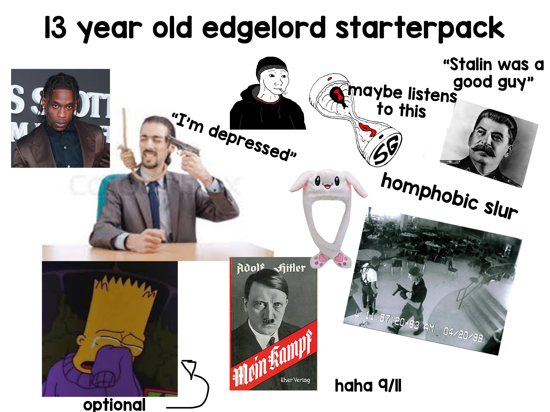 The 13 year old edgelord starterpack | /r/starterpacks | Starter Packs ...