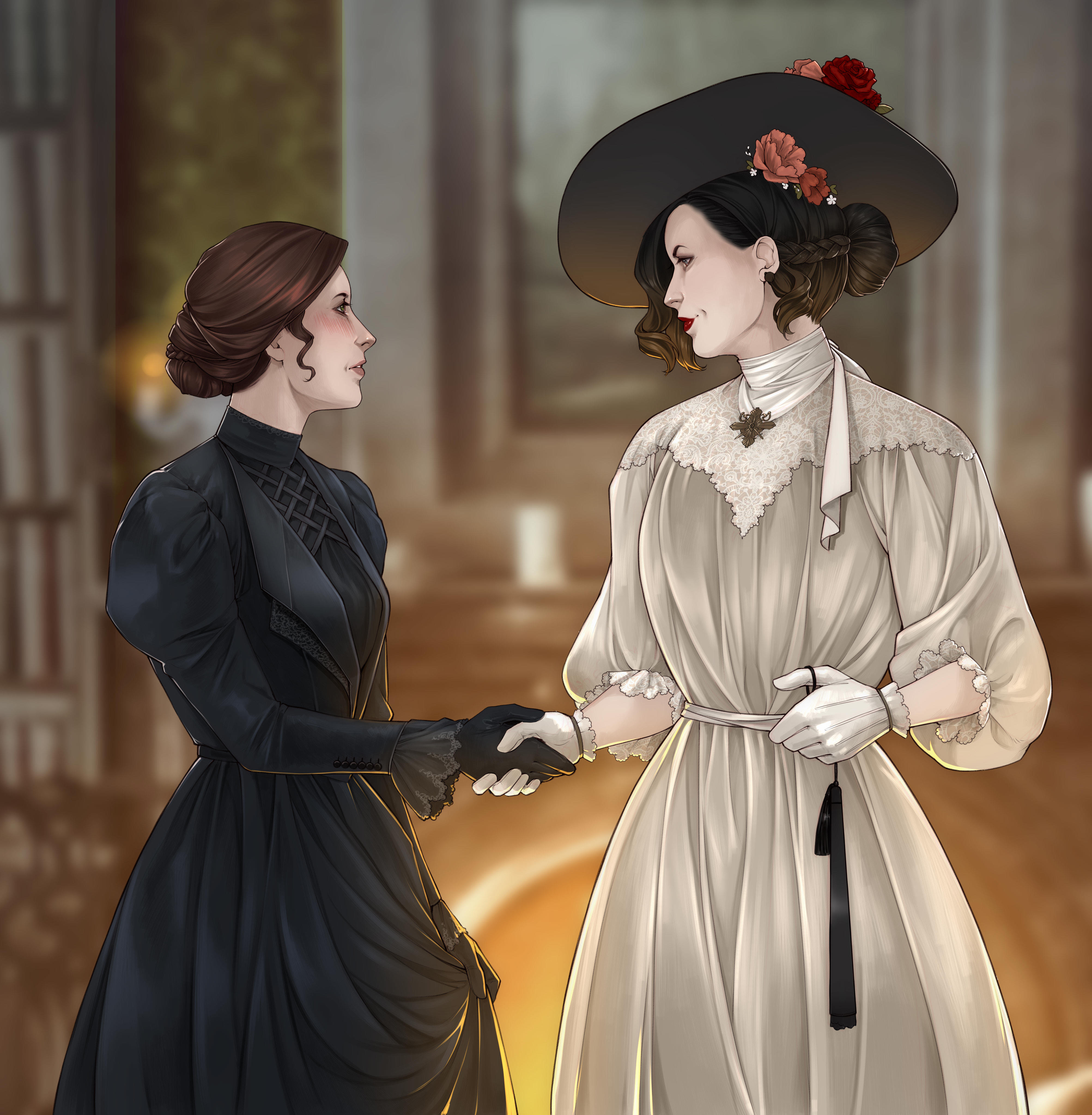 When you’re at your husband’s funeral and the hot lady you have a beef ...