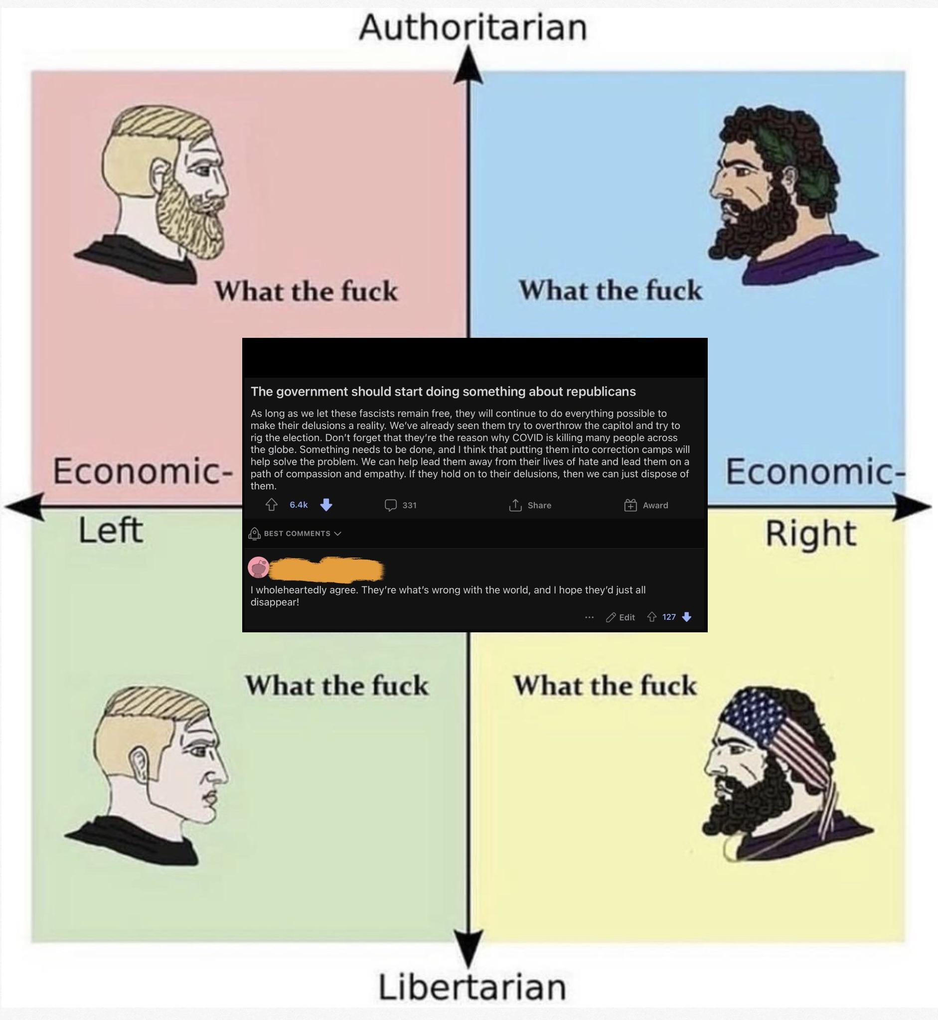 Totally not acting like a fascist while calling others fascists | /r ...