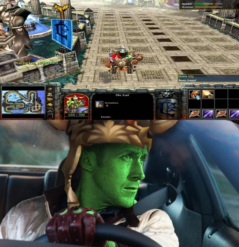 Driver in Azeroth Grand Prix | World of Warcraft | Know Your Meme