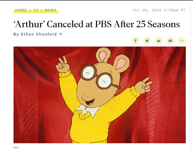All things come to an end | Arthur | Know Your Meme