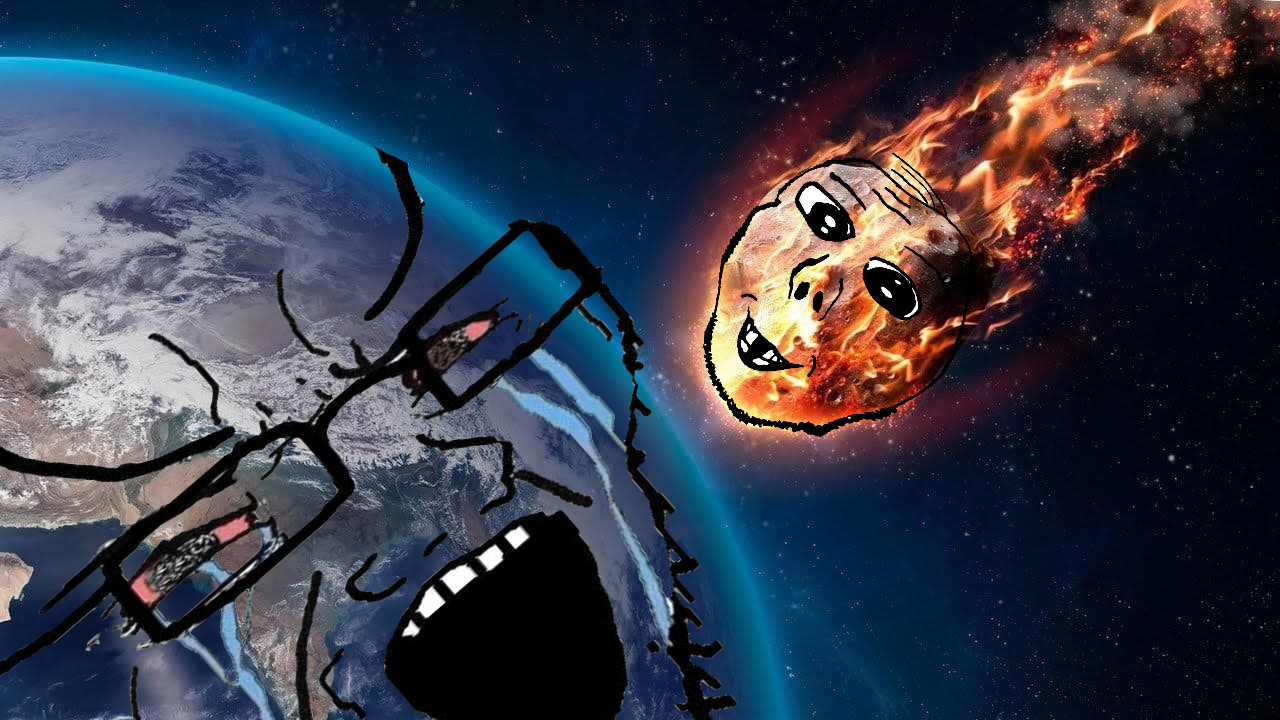 Wojak Soyjak earth collision | Soy Boy Face / Soyjak | Know Your Meme