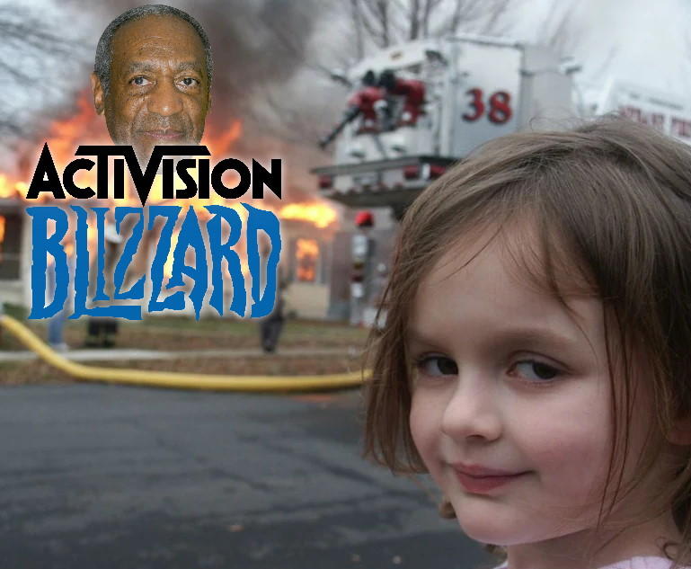 The Bill Cosby Suite burns | Activision-Blizzard Lawsuit | Know Your Meme