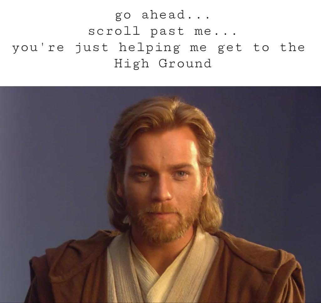 Do what he says, and you will get the joke, Young Padawans... | /r ...