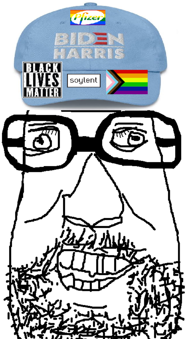 Wojak Soyjak hat | Soy Boy Face / Soyjak | Know Your Meme