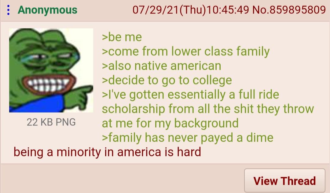 Anon is native american | /r/Greentext | Greentext Stories | Know Your Meme