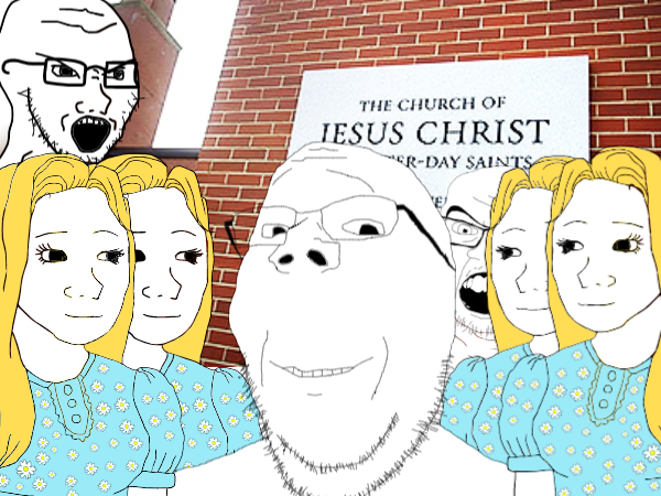 Wojak Soyjak church | Soy Boy Face / Soyjak | Know Your Meme