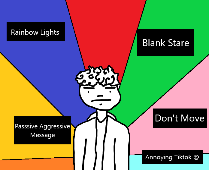 Passive Aggressive message blank stare meme | TikTok | Know Your Meme