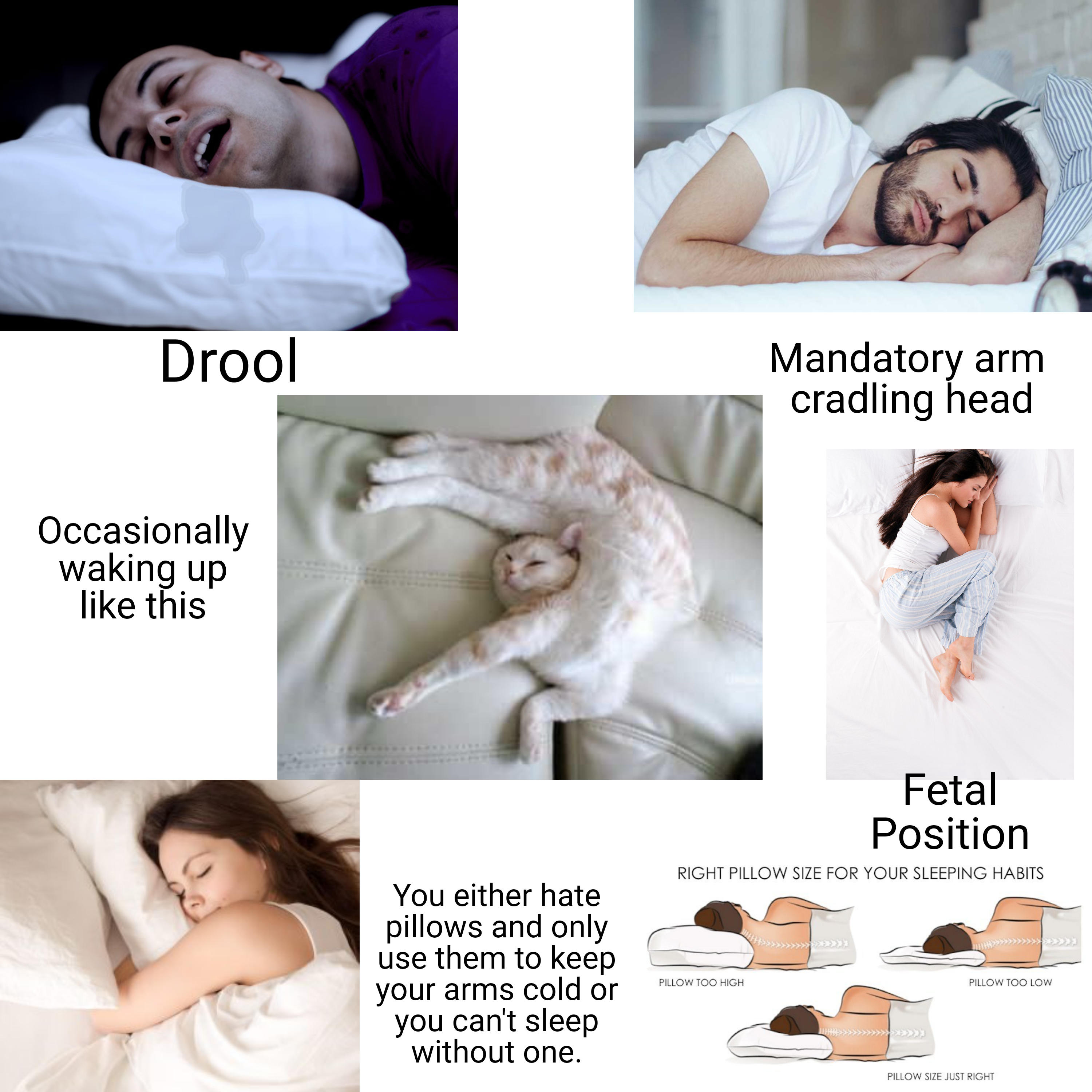 The Side Sleeping Starterpack | /r/starterpacks | Starter Packs | Know ...