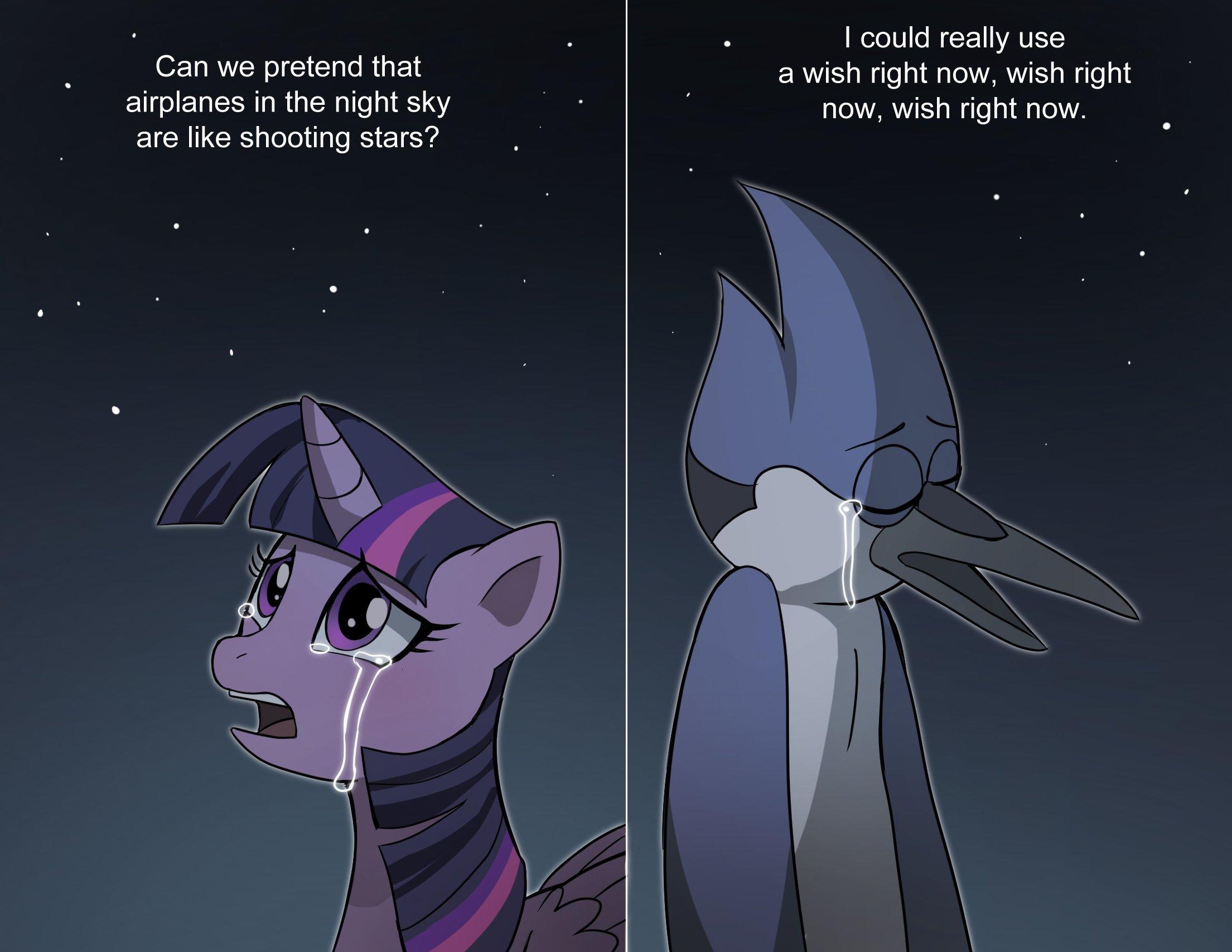 At least they didn't give mordecai that blond wig. | MordeTwi | Know ...