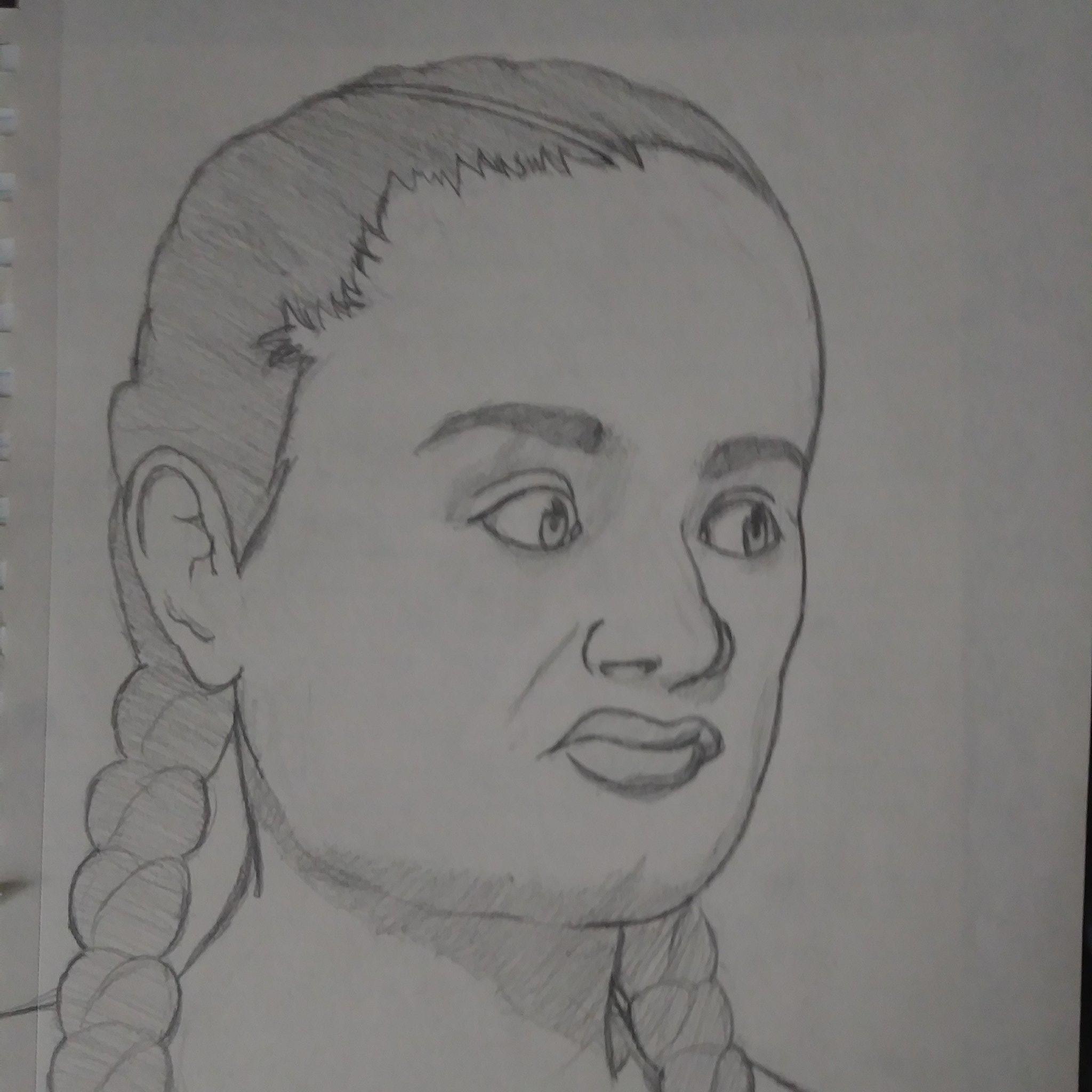 thwomp girl art | Who Are You Laughing At / Thwomp Girl | Know Your Meme