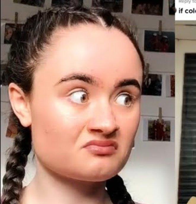 thwomp girl stare | Who Are You Laughing At / Thwomp Girl | Know Your Meme