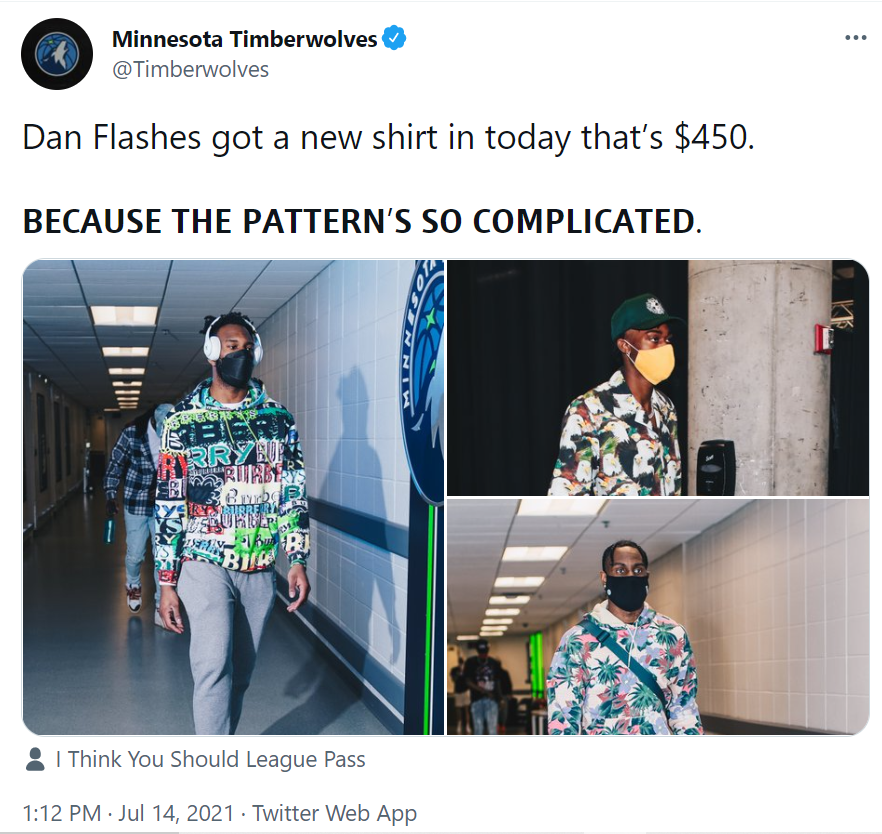 Timberwolves Shop There | Dan Flashes | Know Your Meme