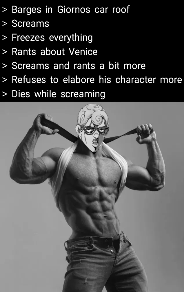 Sigma Male mindset | /r/ShitPostCrusaders/ | JoJo's Bizarre Adventure ...