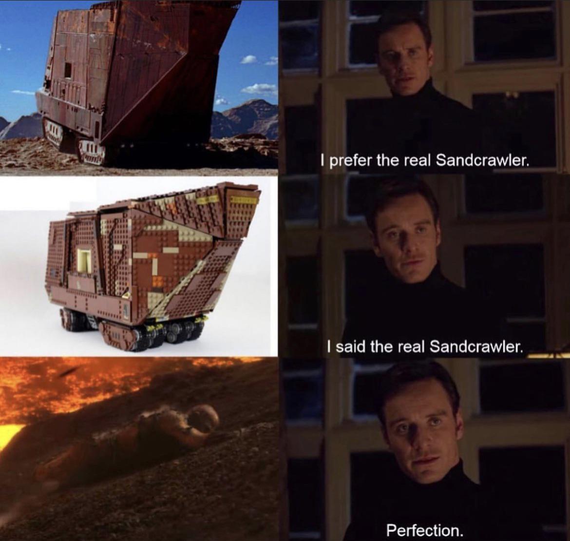 To crawl would be to use all four limbs | /r/PrequelMemes | Prequel ...