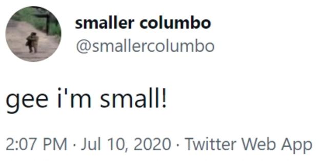 Smaller Columbo's First Post | Columboposting | Know Your Meme