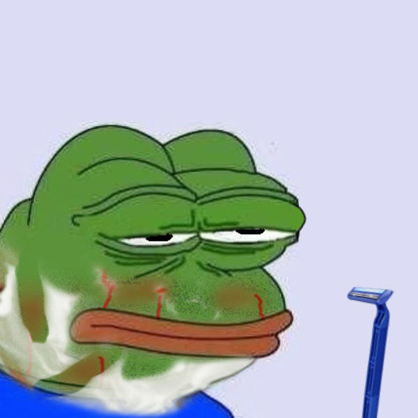 Pepe shaving | Pepe the Frog | Know Your Meme
