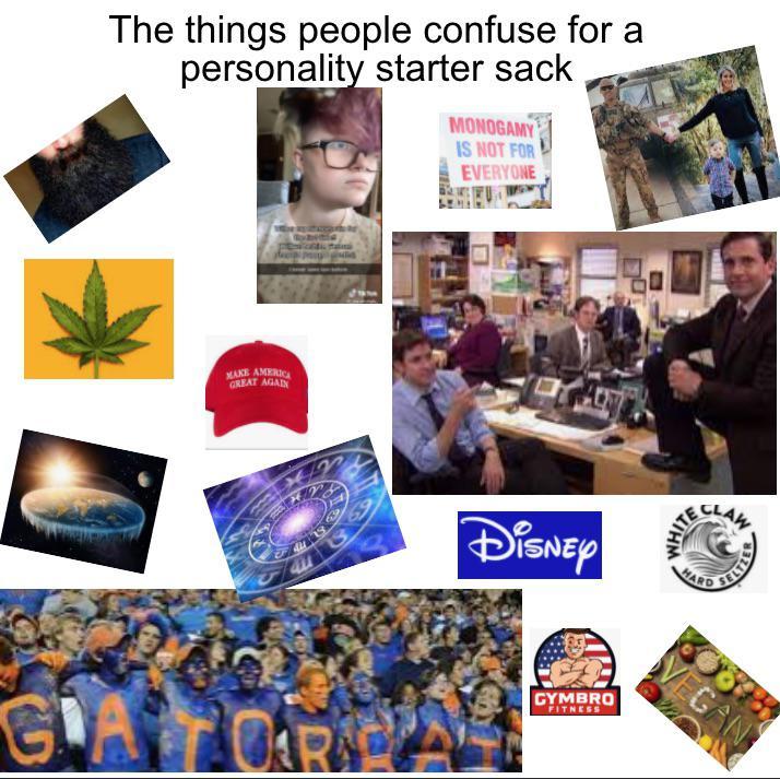 Things people confuse for a personality starter pack | /r/starterpacks ...