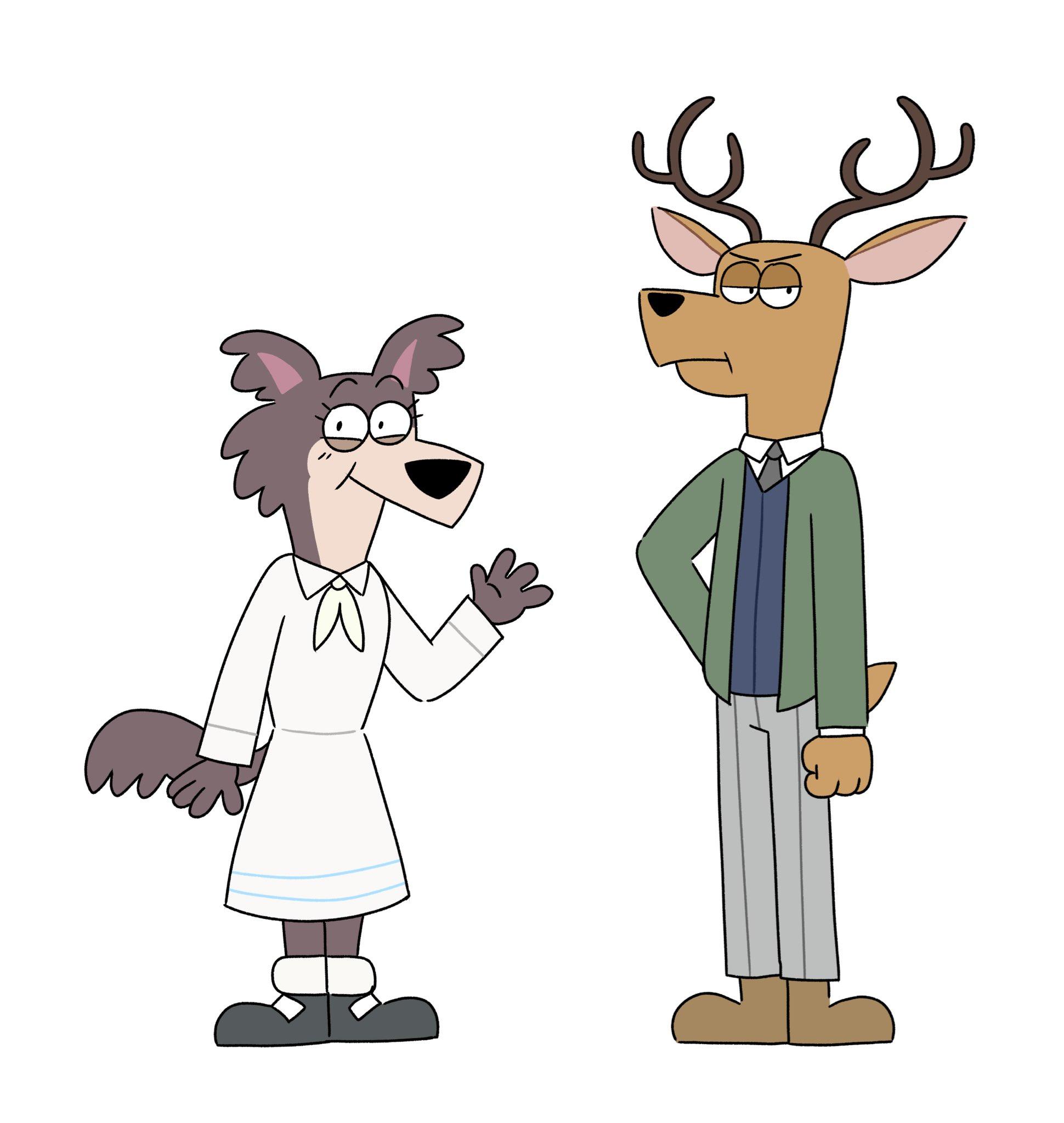 Juno and Louis in Jellystone art style by Black_Zork | Beastars | Know ...