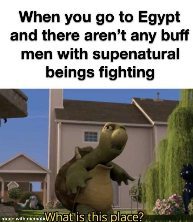 Help me, Pharaohs | What Is This Place? | Know Your Meme