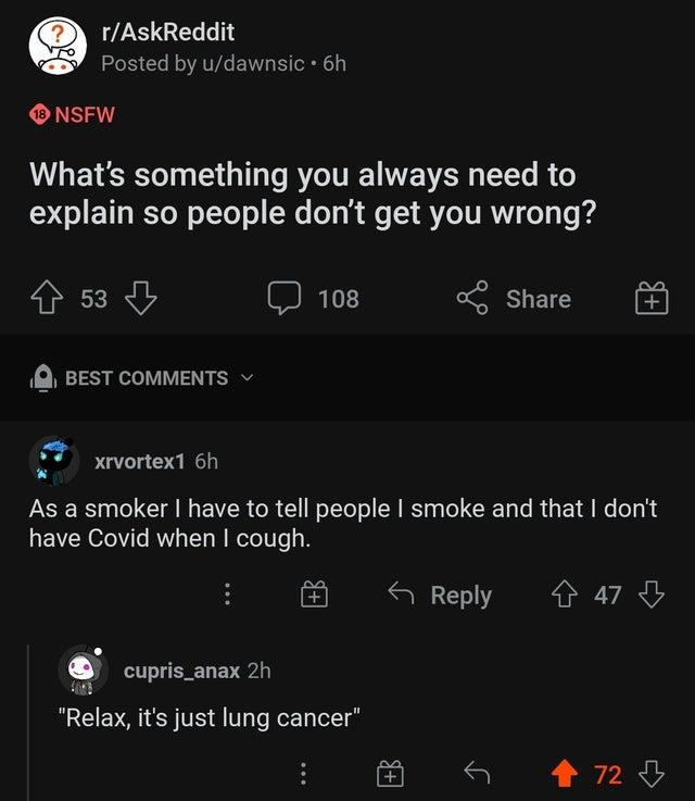 Cursed_Smoking | Cursed Comment | Know Your Meme