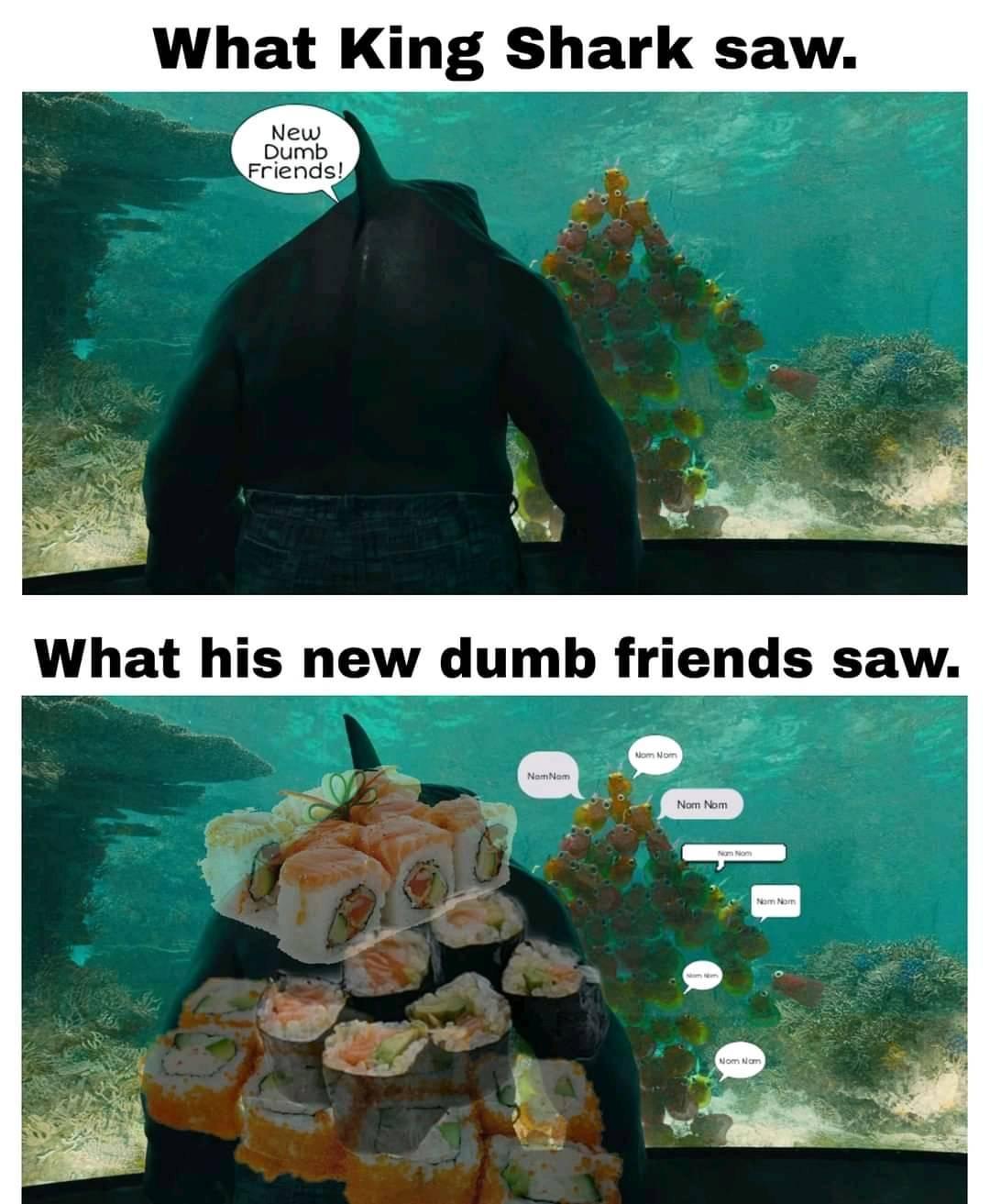 King Shark meme | King Shark | Know Your Meme