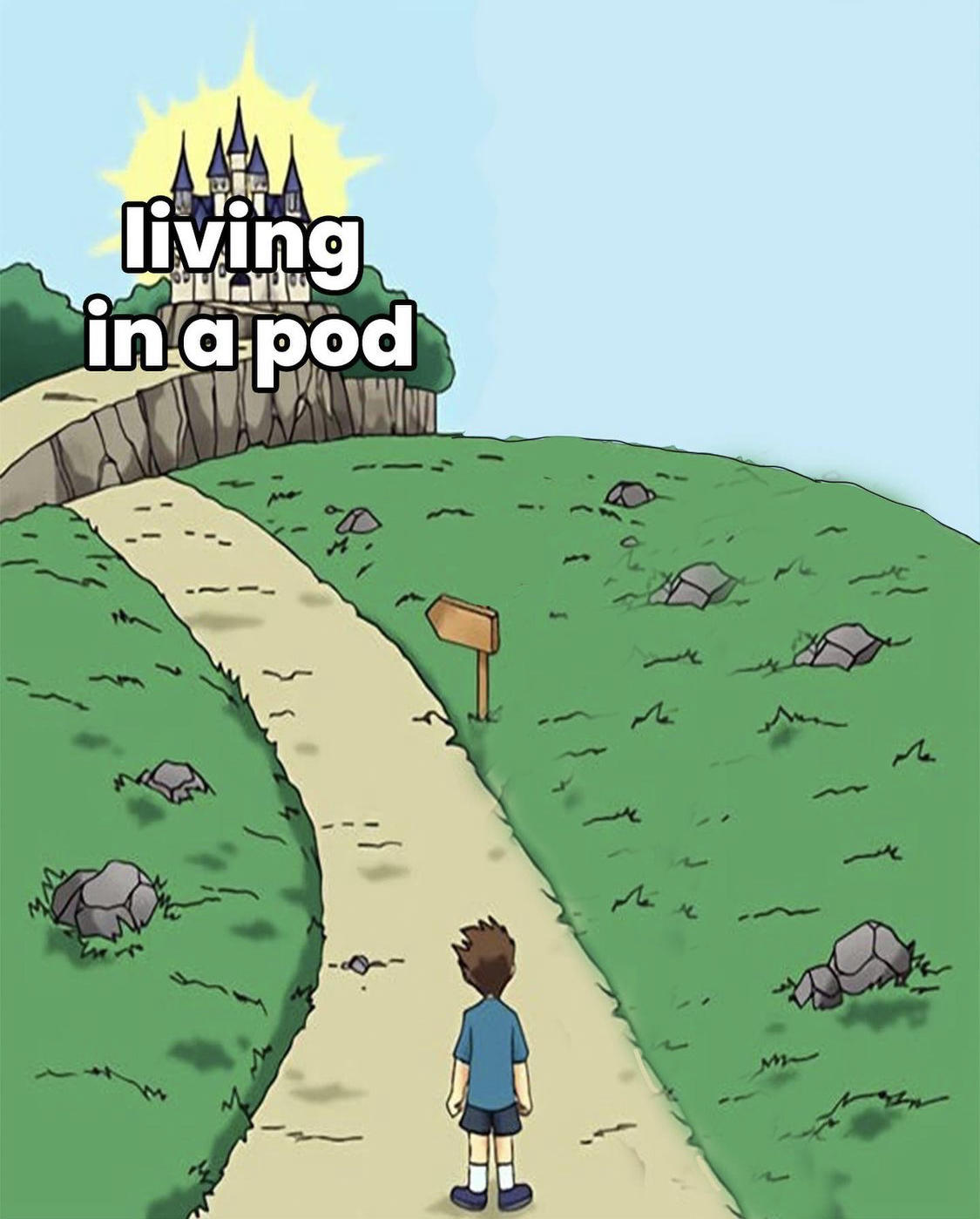 One Crossroads | Dramatic Crossroads | Know Your Meme