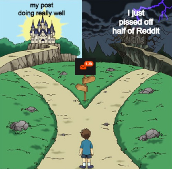 Dramatic Crossroads | Dramatic Crossroads | Know Your Meme