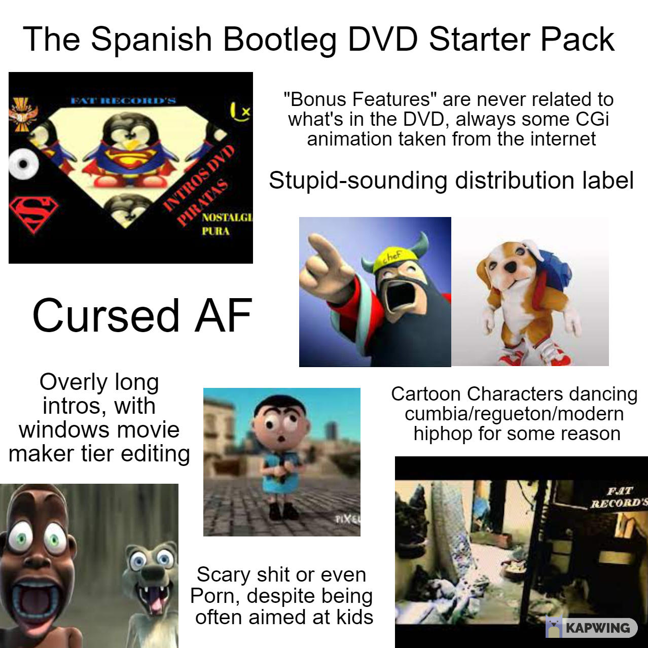 The Spanish Bootleg DVD Starterpack | /r/starterpacks | Starter Packs ...