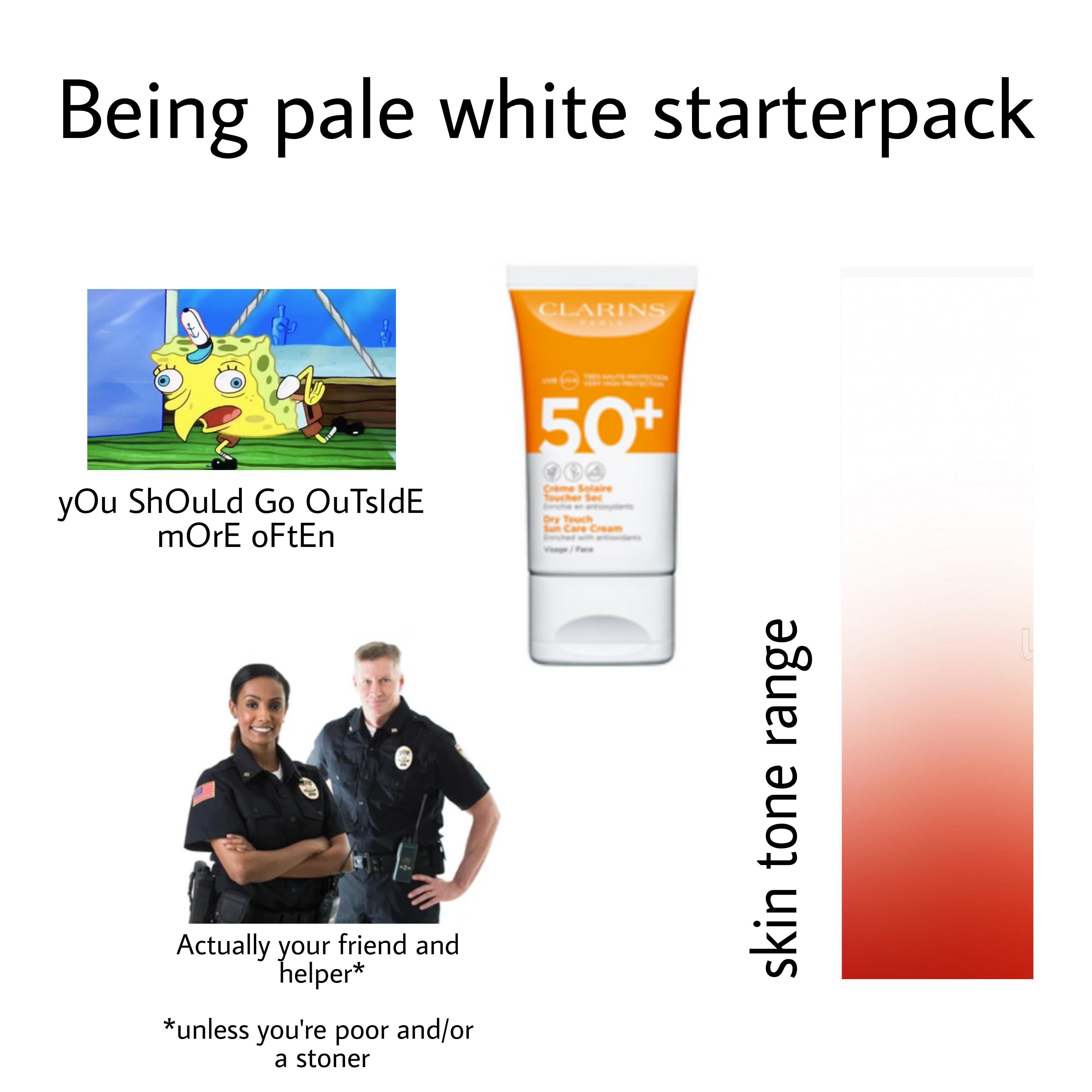 Being pale white starterpack | /r/starterpacks | Starter Packs | Know ...