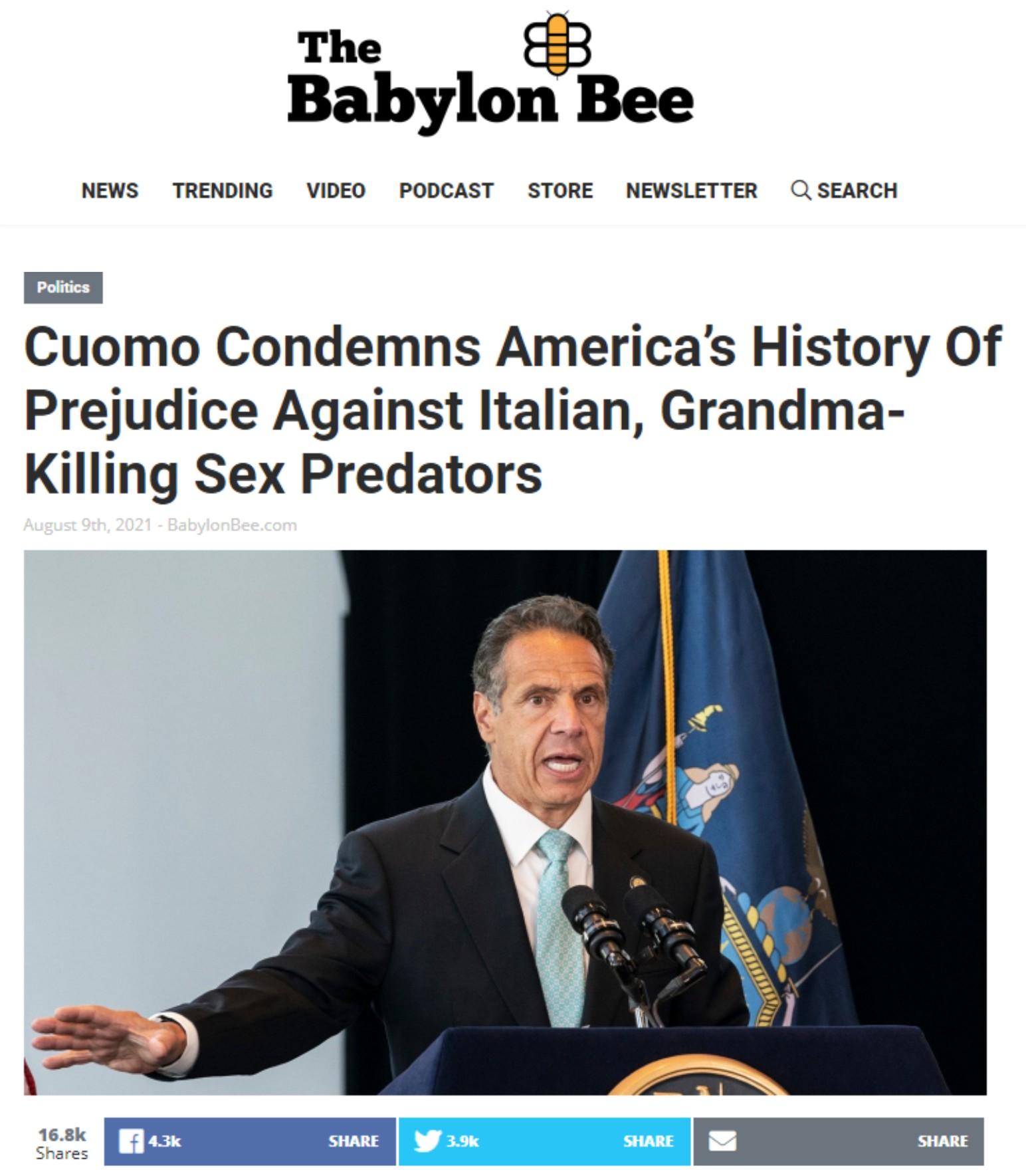 Scuomo | It's Anti-Italian Discrimination | Know Your Meme