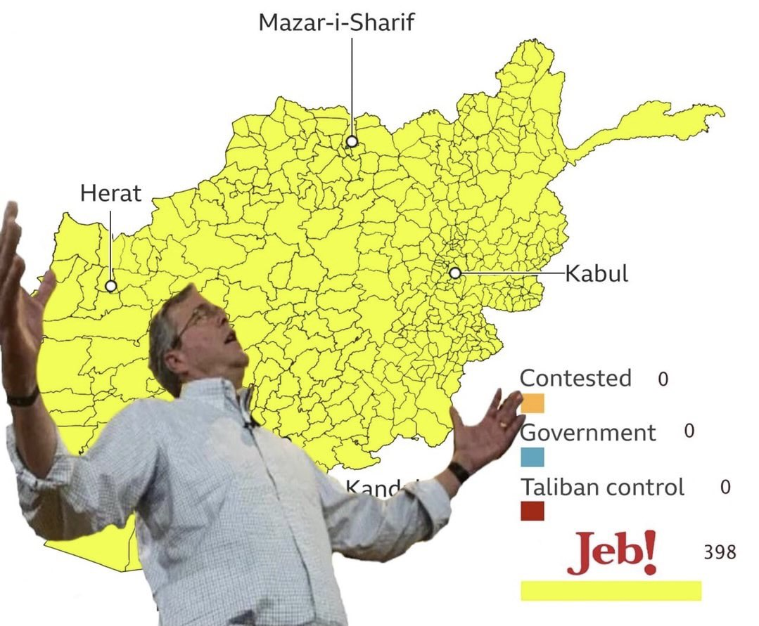 Jeb declared new Afghan leader | Jeb Wins / Jeb Bush Flawless Victory ...
