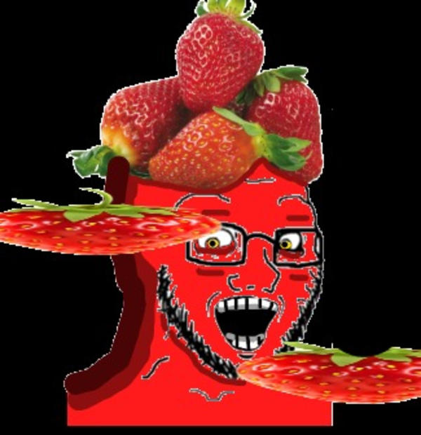 Wojak Soyjak strawberry connoisseur | Soy Boy Face / Soyjak | Know Your ...