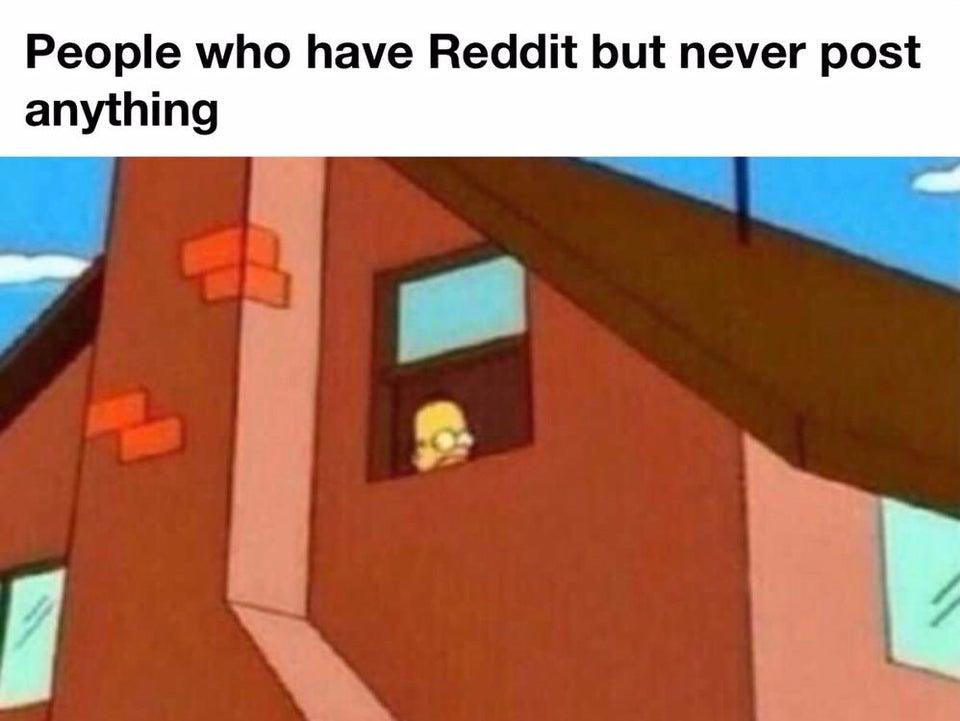 They’re just watching | Homer Simpson Looking Out Window | Know Your Meme