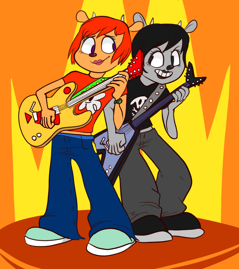 Lammy and Rammy by CrescentMarionette | PaRappa the Rapper | Know Your Meme