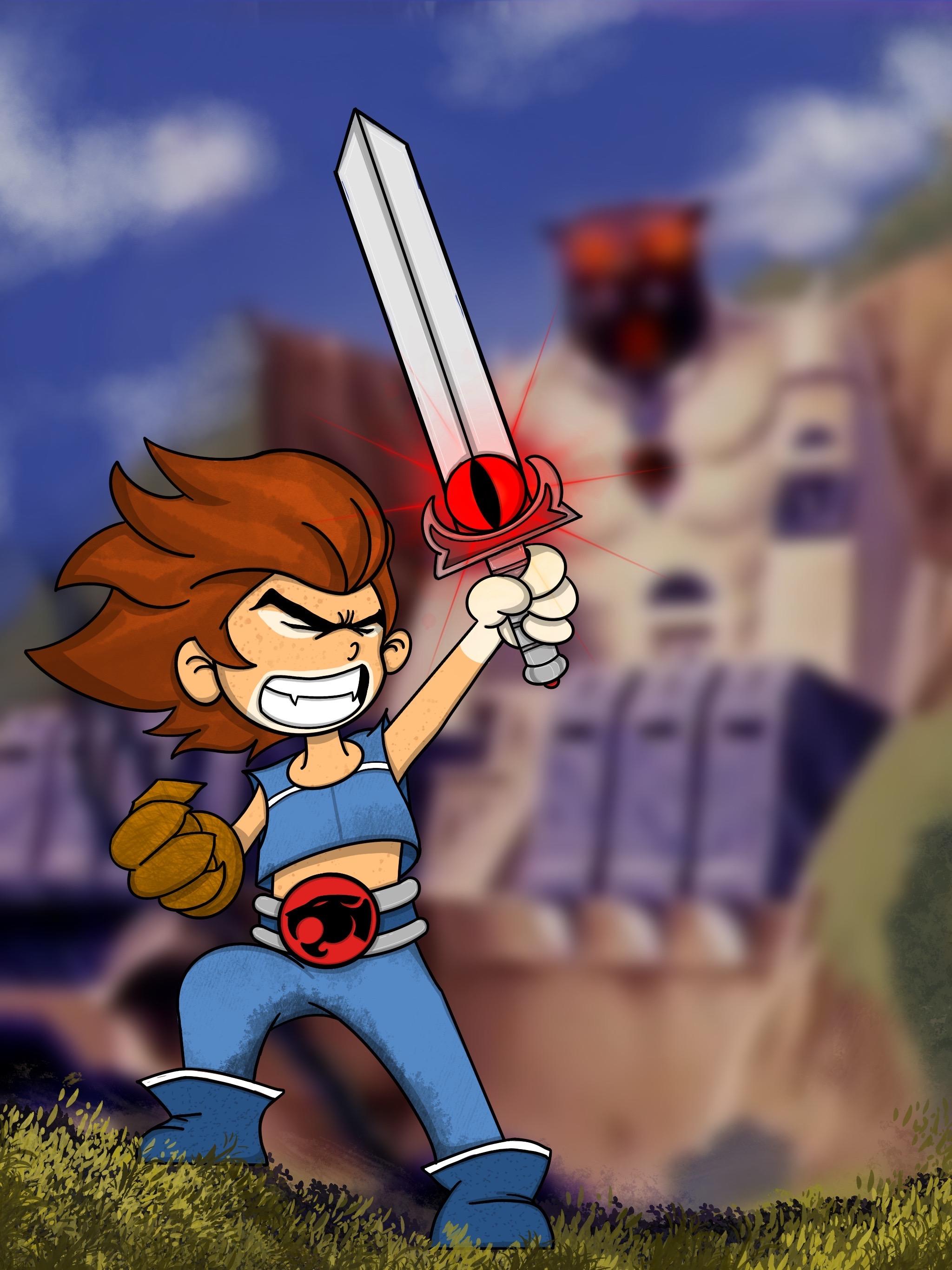 Lion-O Thundercats chibi by BaDOAN | ThunderCats | Know Your Meme