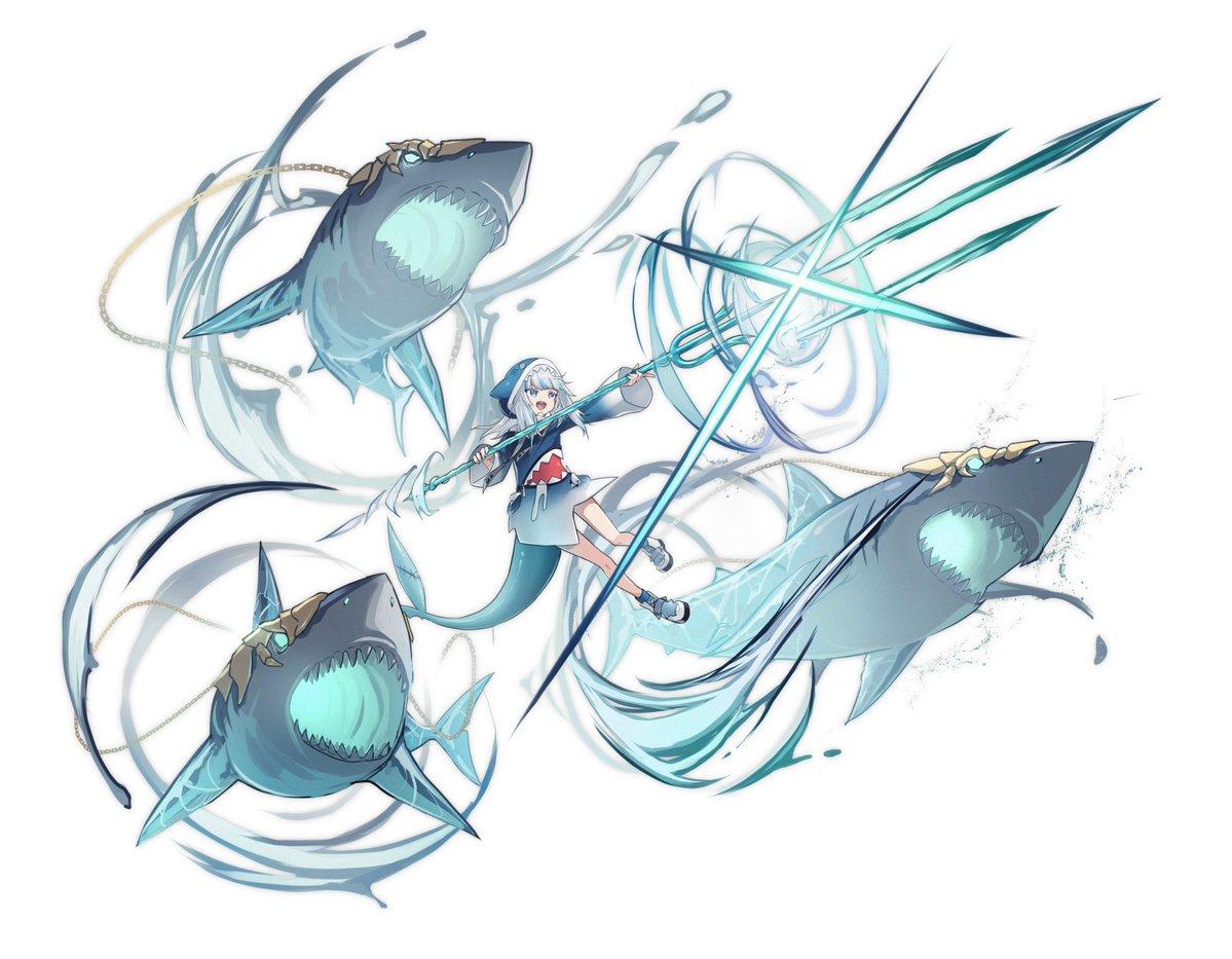 Trident Attack! | Gawr Gura | Know Your Meme