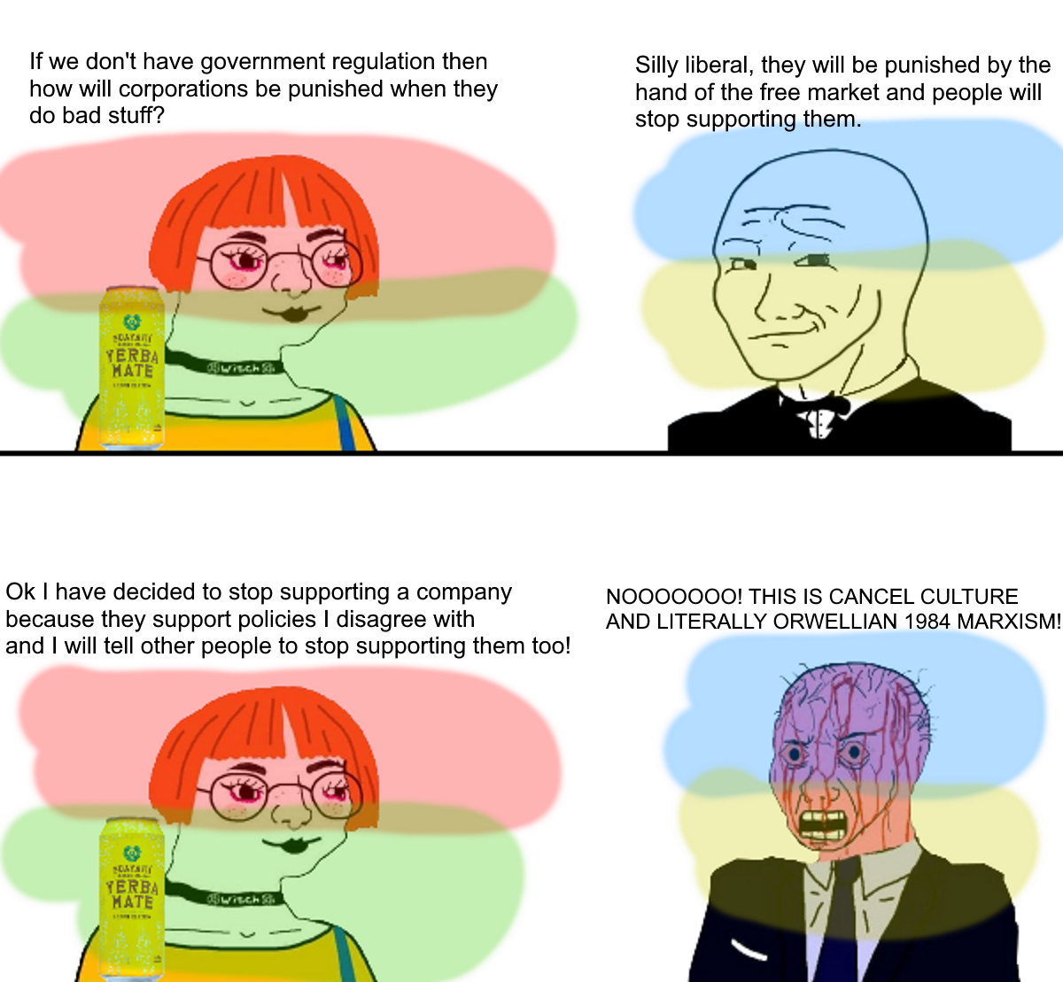 Emily discovers the free market | /r/PoliticalCompassMemes | Political ...