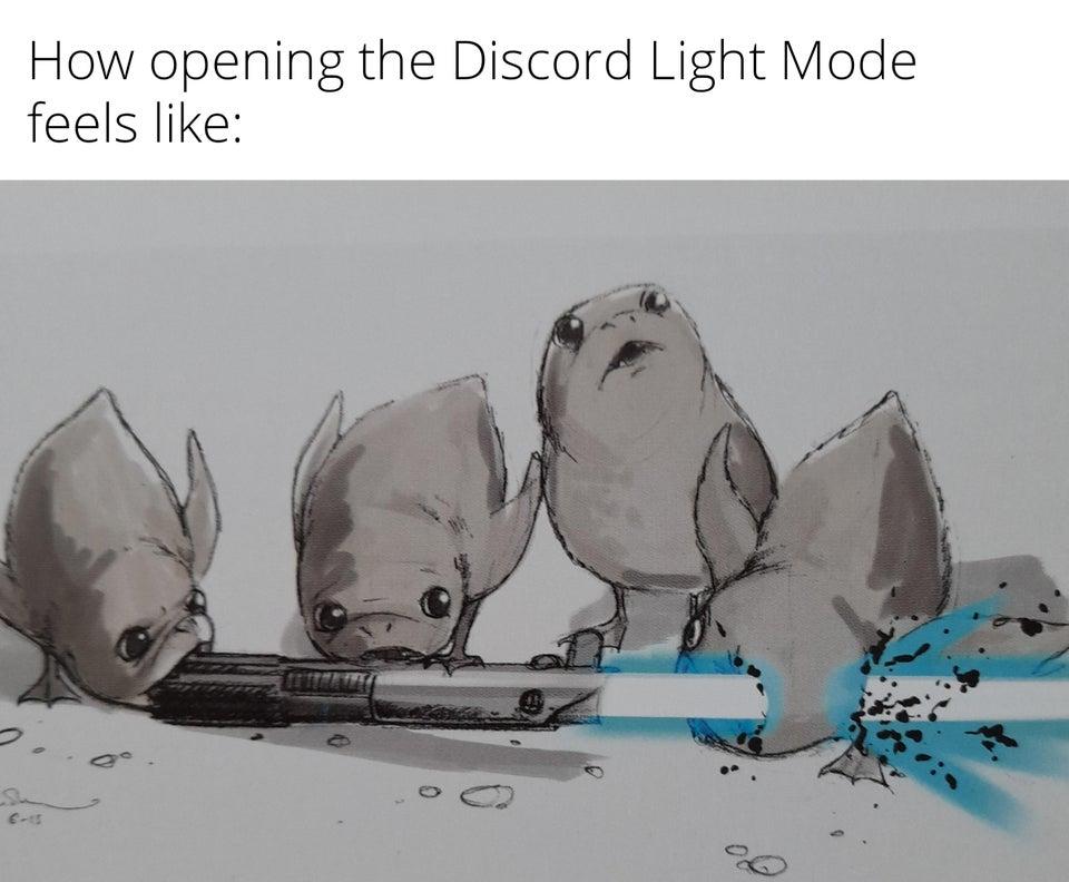 Who Uses Light Mode? | Star Wars | Know Your Meme