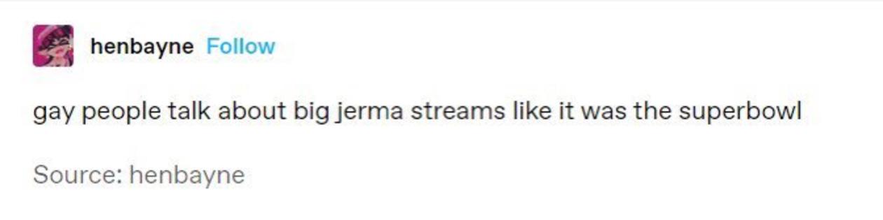 Gay People Talk About Big Jerma Streams Like It Was The Superbowl Jerma985s Dollhouse Stream 
