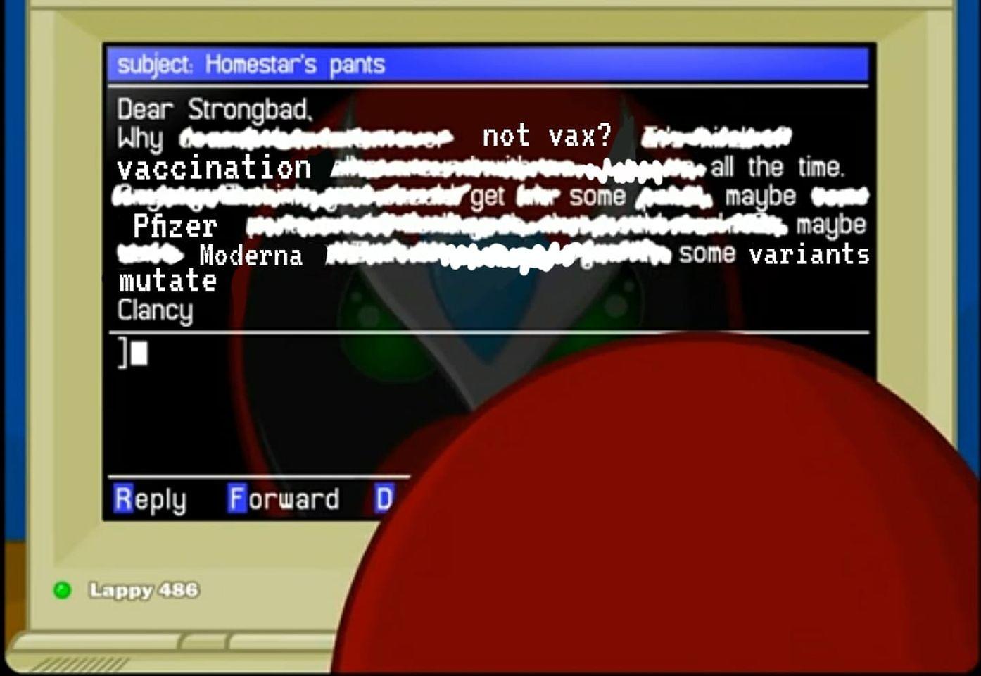 Sbemail Vax | Homestar Runner | Know Your Meme