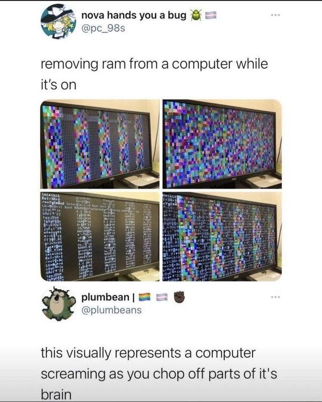 Be Nice to Your Computer | Cursed Images | Know Your Meme