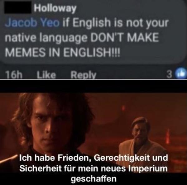 Star Wars Revenge of the Germans | /r/PrequelMemes | Prequel Memes ...