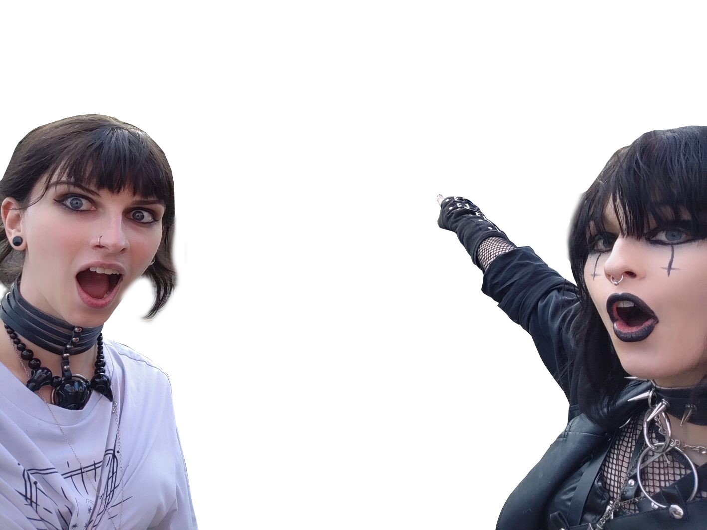 Two Soyjaks Pointing Template