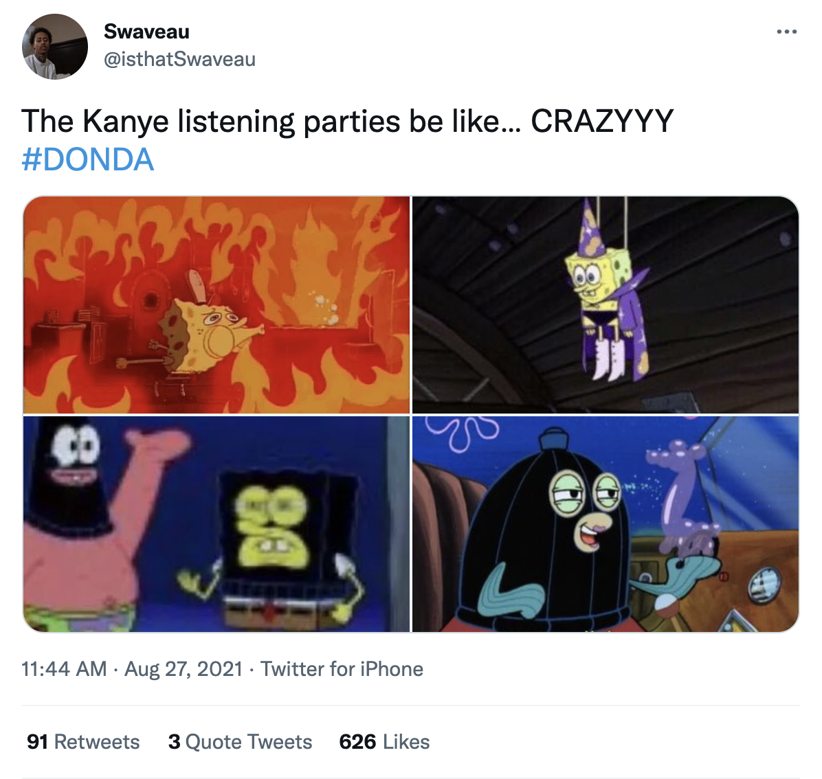 The Kanye listening parties be like… CRAZYYY | Kanye West's "Donda ...